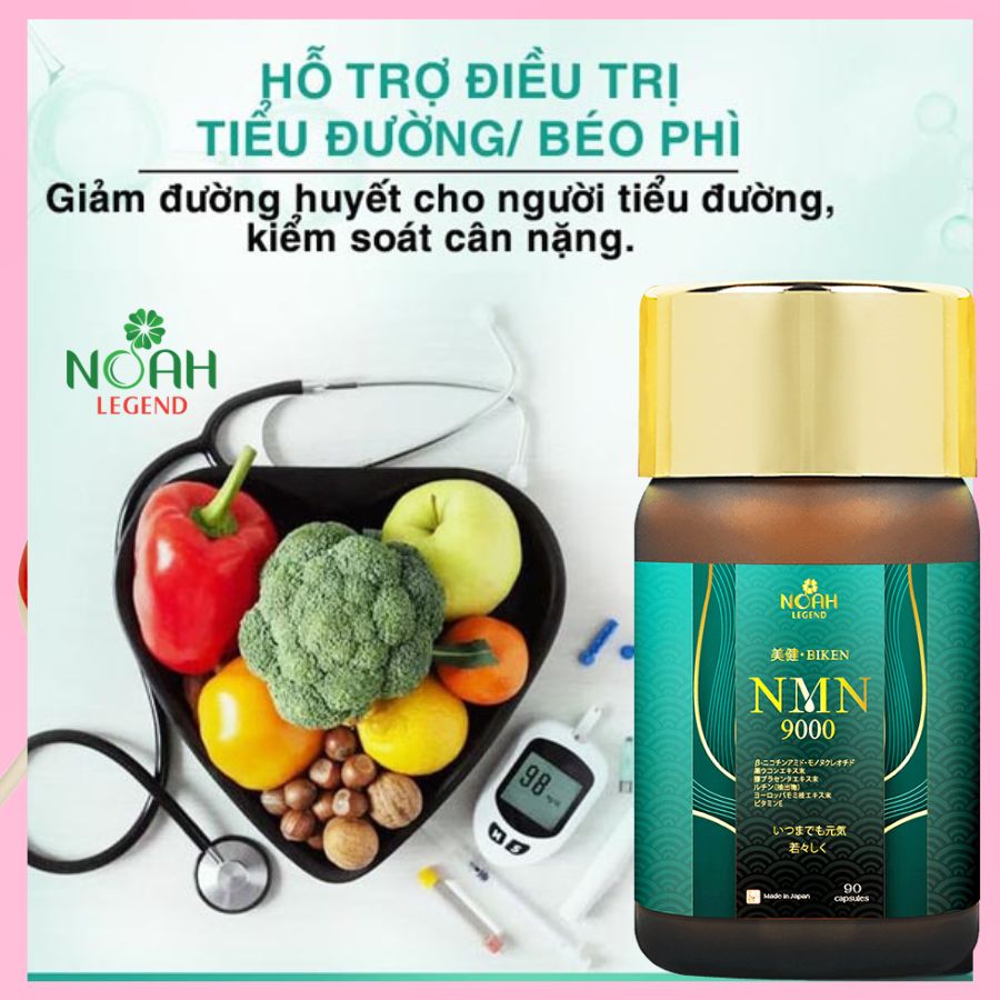 Thực phẩm Bảo vệ sức khỏe Biken NMN 9000